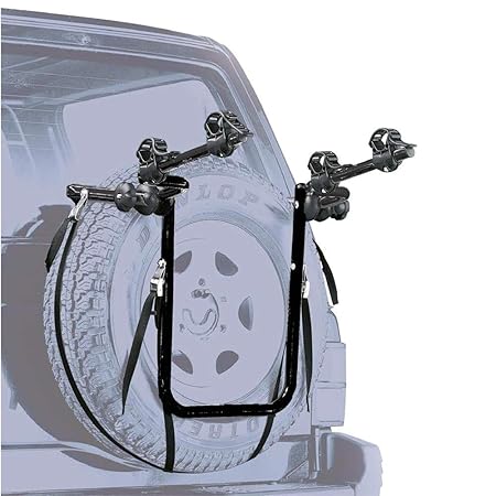 Rear Mounted 4x4 Spare Wheel Cycle Carrier (3/5 Doors Model): Amazon.co ...