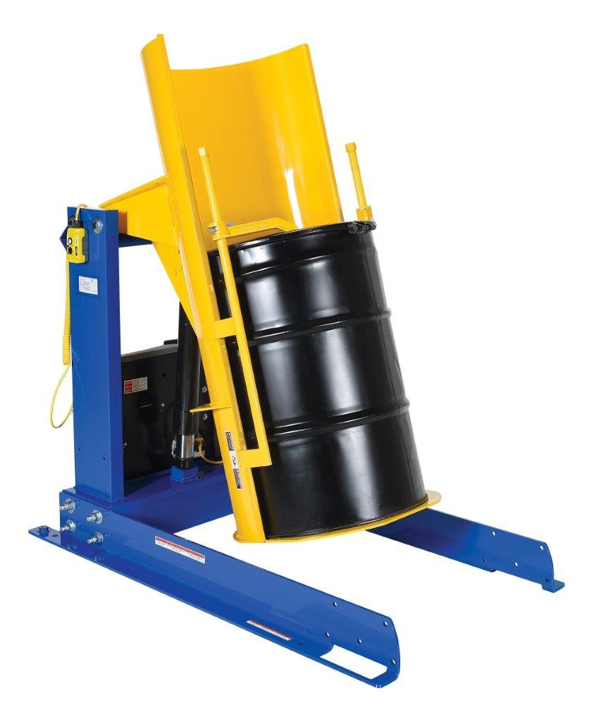 Barrel Dumper - BHDD-S Series; Dump Height: 72"; Rotation Height: 153 ...
