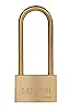 SEDORTI Weather Proof Lock, Keyed Alike Solid Brass Padlocks with Long ...