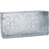 Hubbell-Raco 944 (5) Gang 2-1/2-Inch Deep Welded Gang Electrical Box ...
