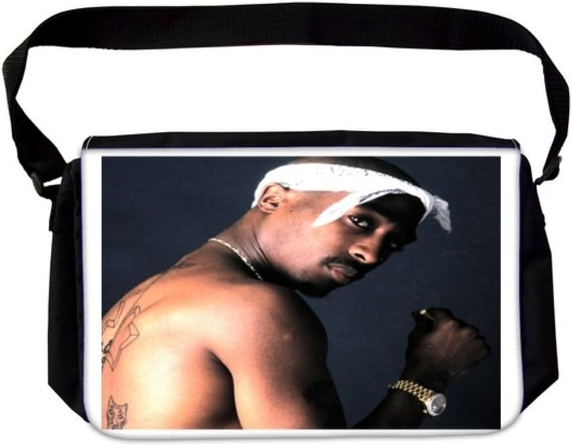 Outstanding 2Pac Tupac Shakur Topless White Bandana Gold Rolex Holding ...