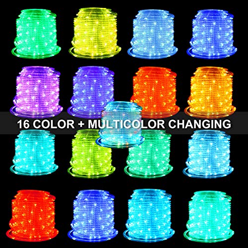 LED Rope Lights for Bedroom, Eastern Bling 120 USB Rope Lights, 40ft ...