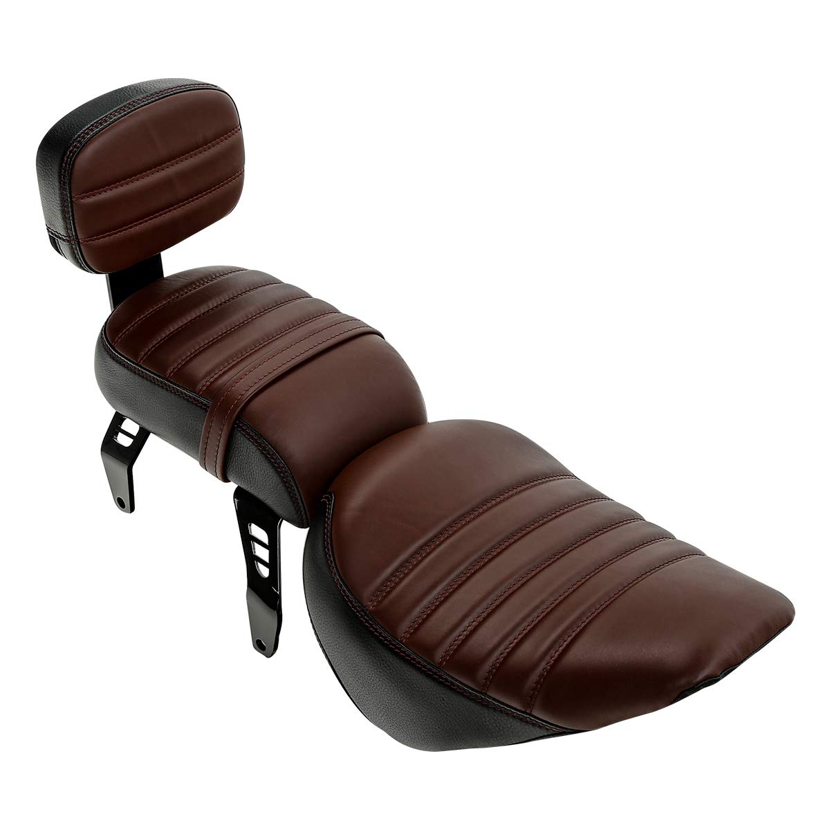 Buy XMT-MOTO Driver and Passenger Seat with Backrest Pad for Indian ...