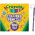 Crayola Colored Pencils (100 Count) : Amazon.com.mx: Juguetes y Juegos