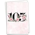 Amazon.com : NobleWorks - 105th Milestone Birthday Greeting Card with 5 ...