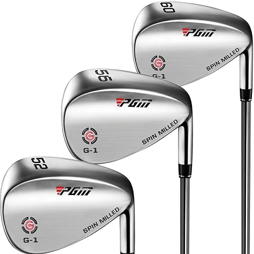 PGM Golf Wedge for Men&Women - 52/56/60 Degree Gap Wedge Sand Wedge Lob ...