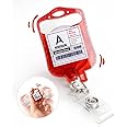 Amazon.com : Liquid-Filled Blood Badge Reel, Nurse Phlebotomy Badge ...