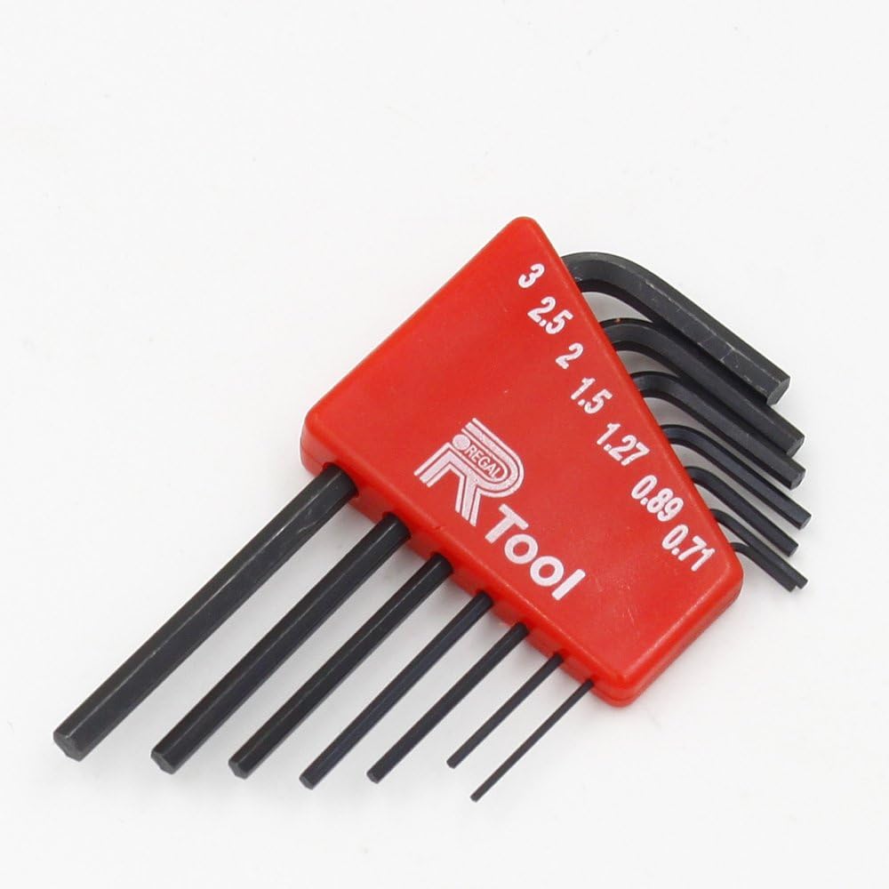 7pcs Set 0 71mm 3mm Mini Hex Key Set Hexagon Allen Wrench Tool 7 7pcs Set 0 71mm 3mm Mini Hex Key Set Hexagon Allen Wrench Tool 7