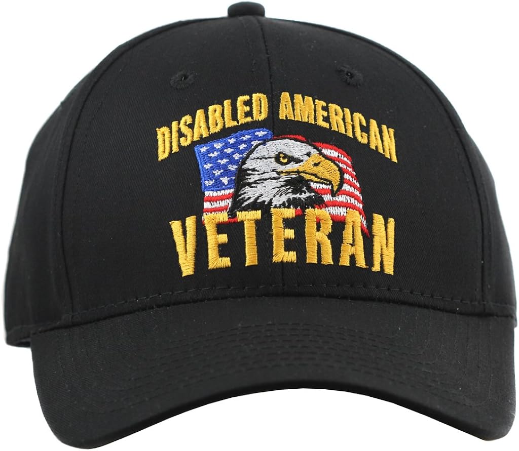 Amazon.com: Disabled American Veteran Hat for Men and Women, Military ...