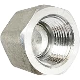 Amazon.com: uxcell 304 Stainless Steel Pipe End Cap Fitting 3/8 NPT ...