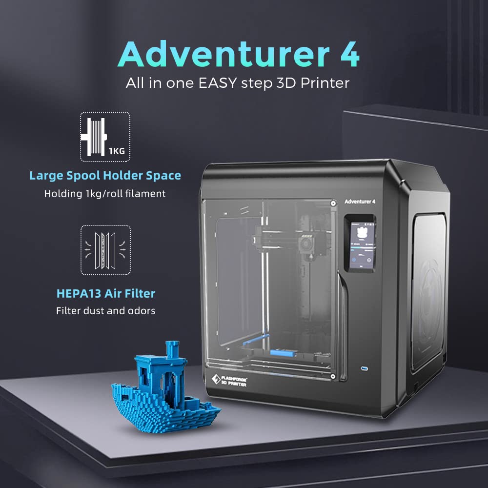 Mua FLASHFORGE Adventurer 4 3D Printer with 2 Removable Nozzle ...