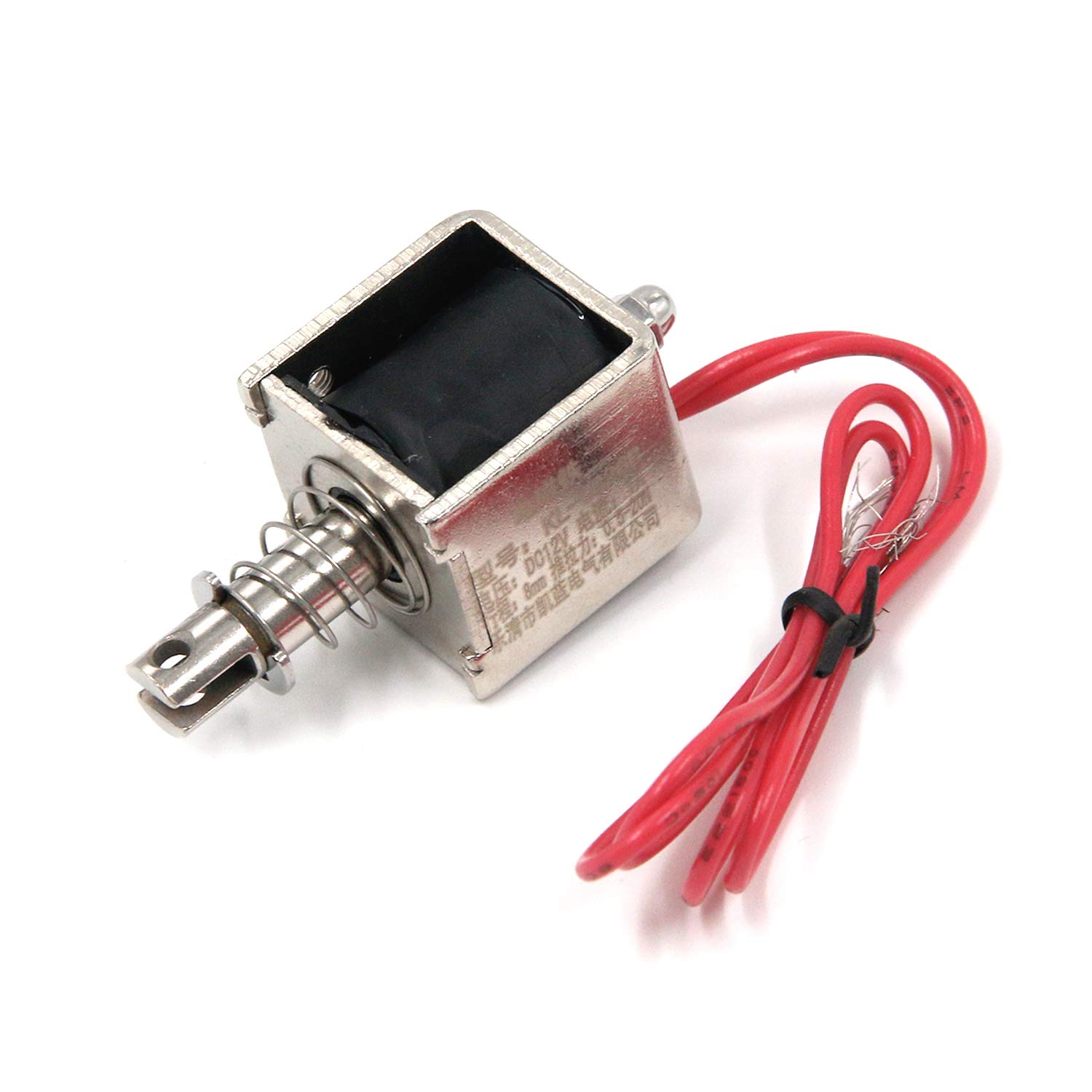 DC 6V-12V Micro Suction Electromagnet Push Pull Frame Electric Solenoid ...