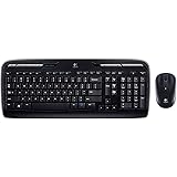 Amazon.com: Logitech MK320 Wireless Desktop Keyboard and Mouse Combo ...