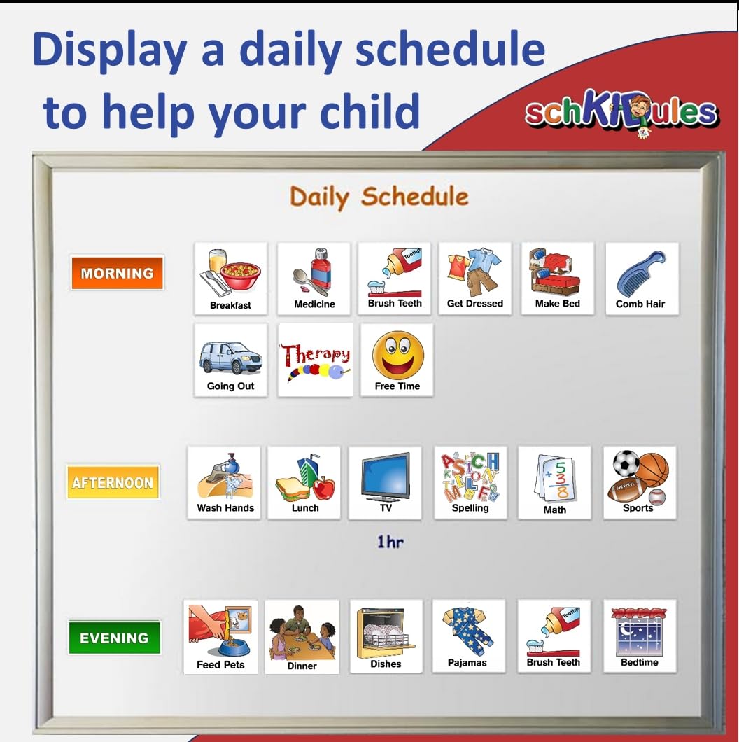 Mua 153 pc Daily Visual Schedule Magnets for Kids-Create Healthy ...