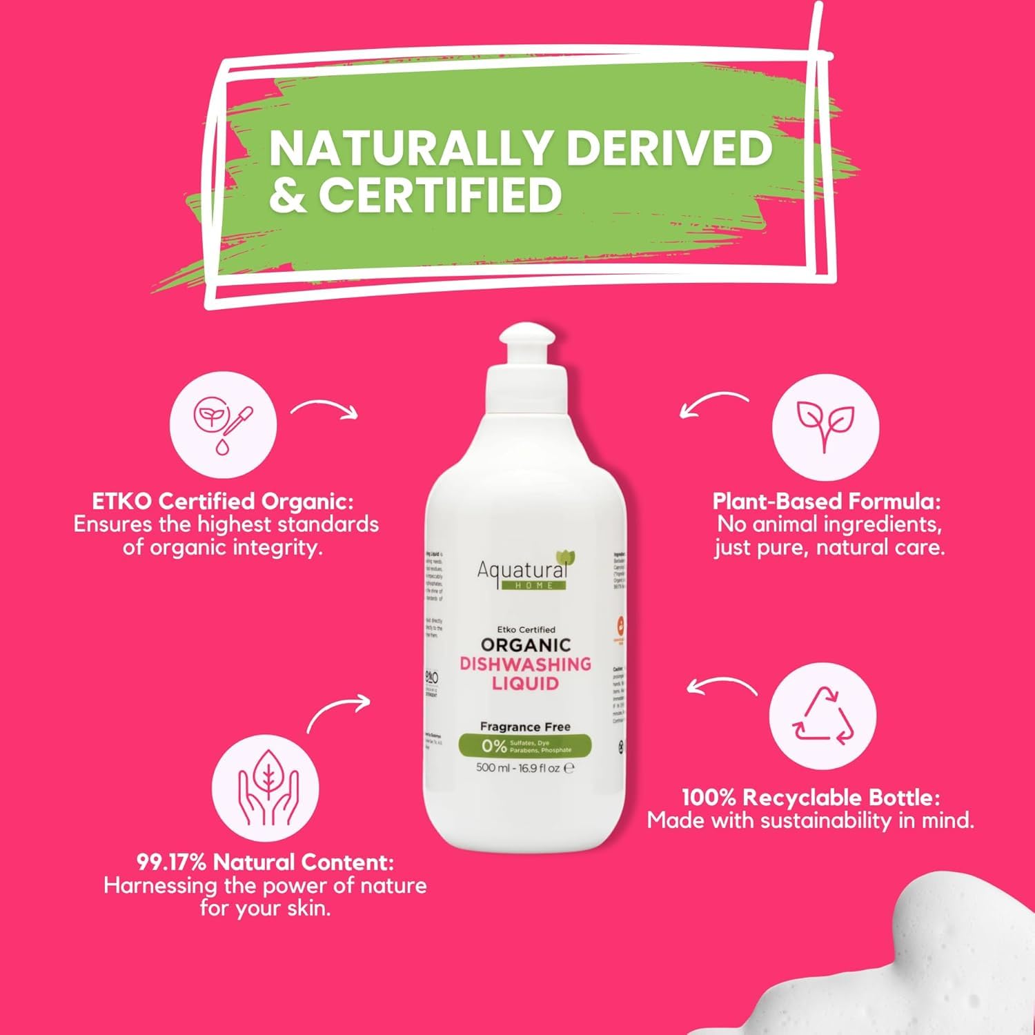 Mua Aquatural Organic Dishwashing Liquid - Natural Dish Washing Liquids ...