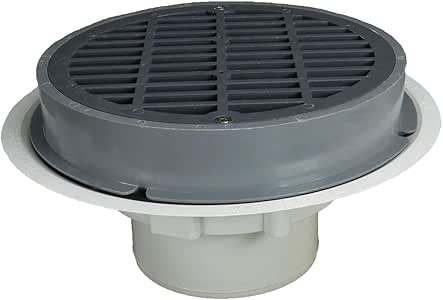 Plastic Oddities PSB952 4" PVC Heavy Duty Floor Drain with Plastic ...