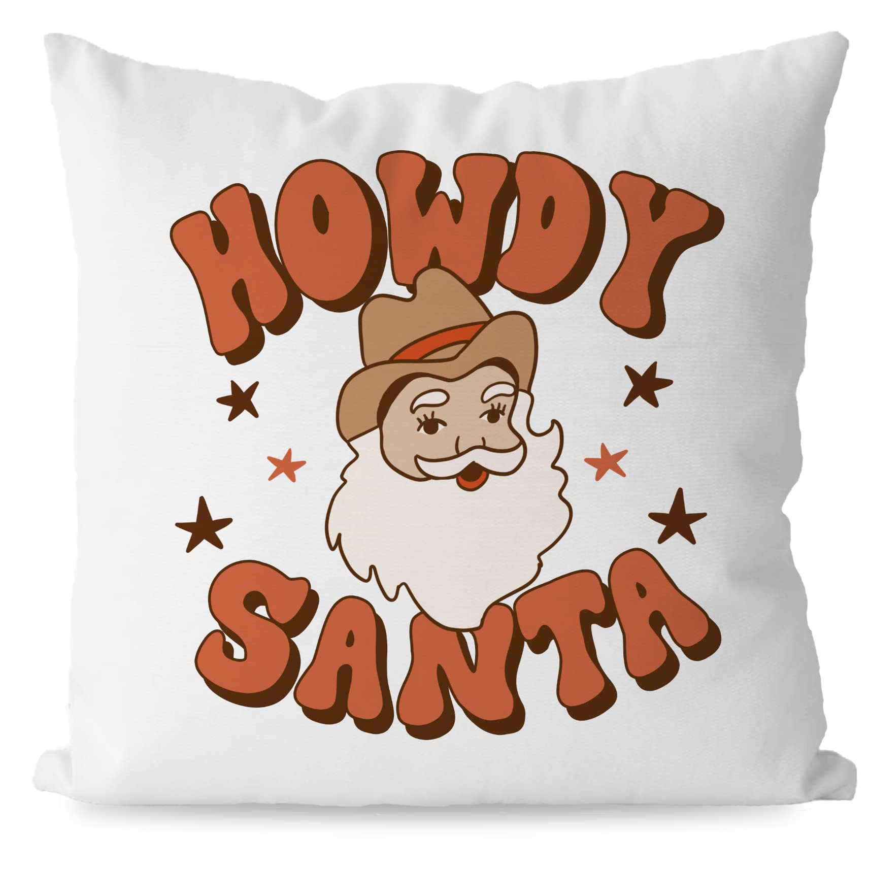 KEUSPI Retro Preppy Christmas Decor,Trendy 70s Preppy Christmas Howdy ...