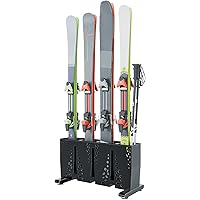 Amazon.com: FHXZH Ski Storage Rack for Garage - Freestanding Ski ...