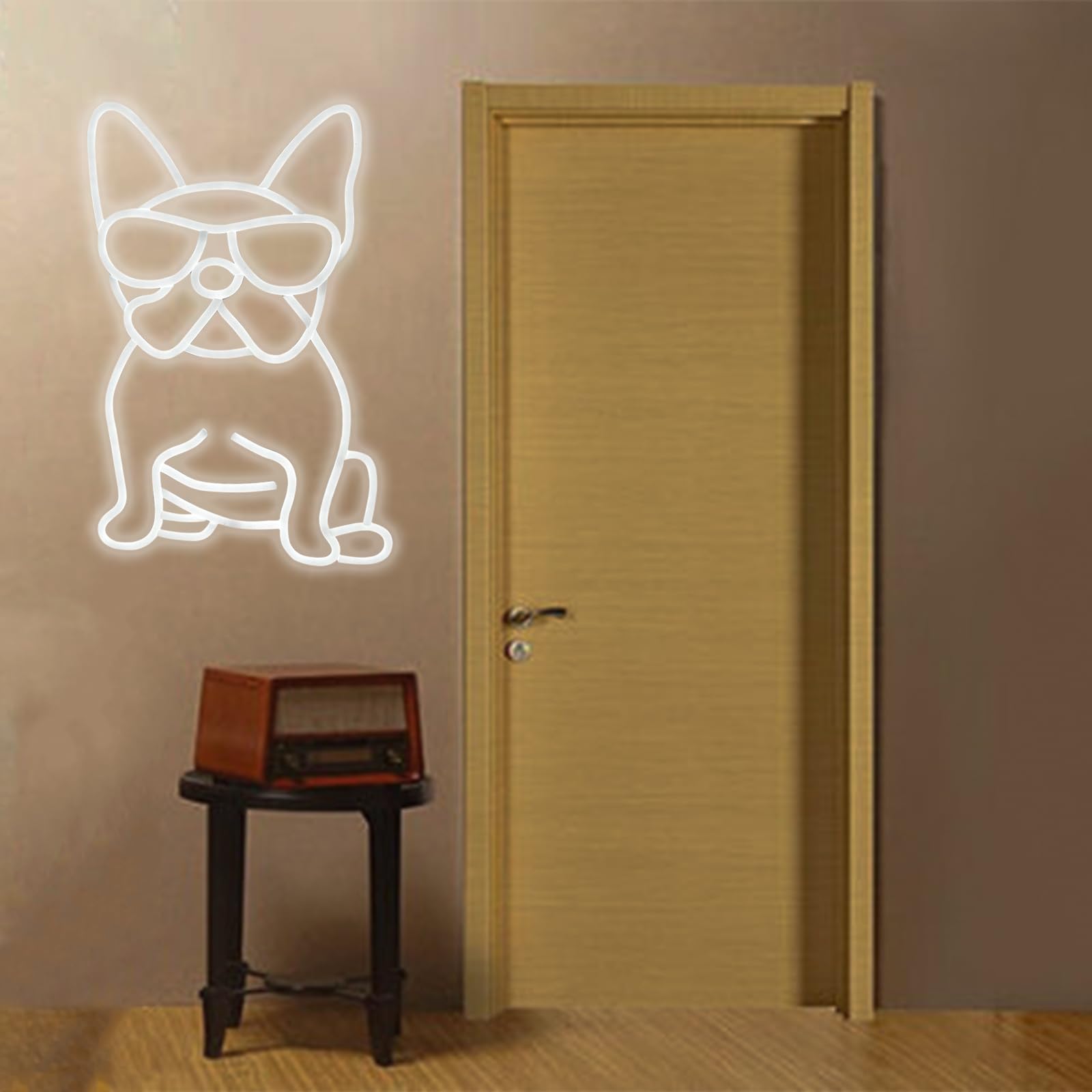 LED Cat Neon Sign USB Powered, Cat Night Light Wall Decor for Bedroom ...