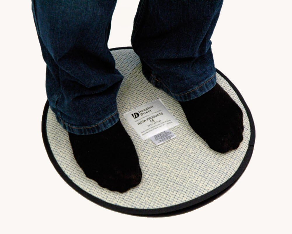 NRS Healthcare Rota Pad Floor Turning Aid (Eligible for VAT Relief in ...