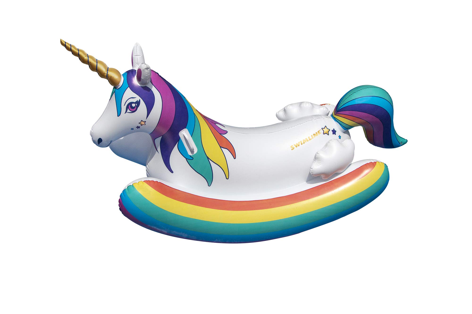 Mua SWIMLINE Original Rainbow Unicorn Rocking Pool Float Toy | with ...