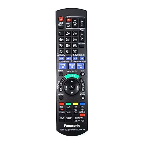 One For All Panasonic TV Replacement remote - Works: Amazon.co.uk ...