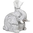 WHAT ON EARTH Elephant Tissue Box Holder Cover, Fits Square Tissue ...