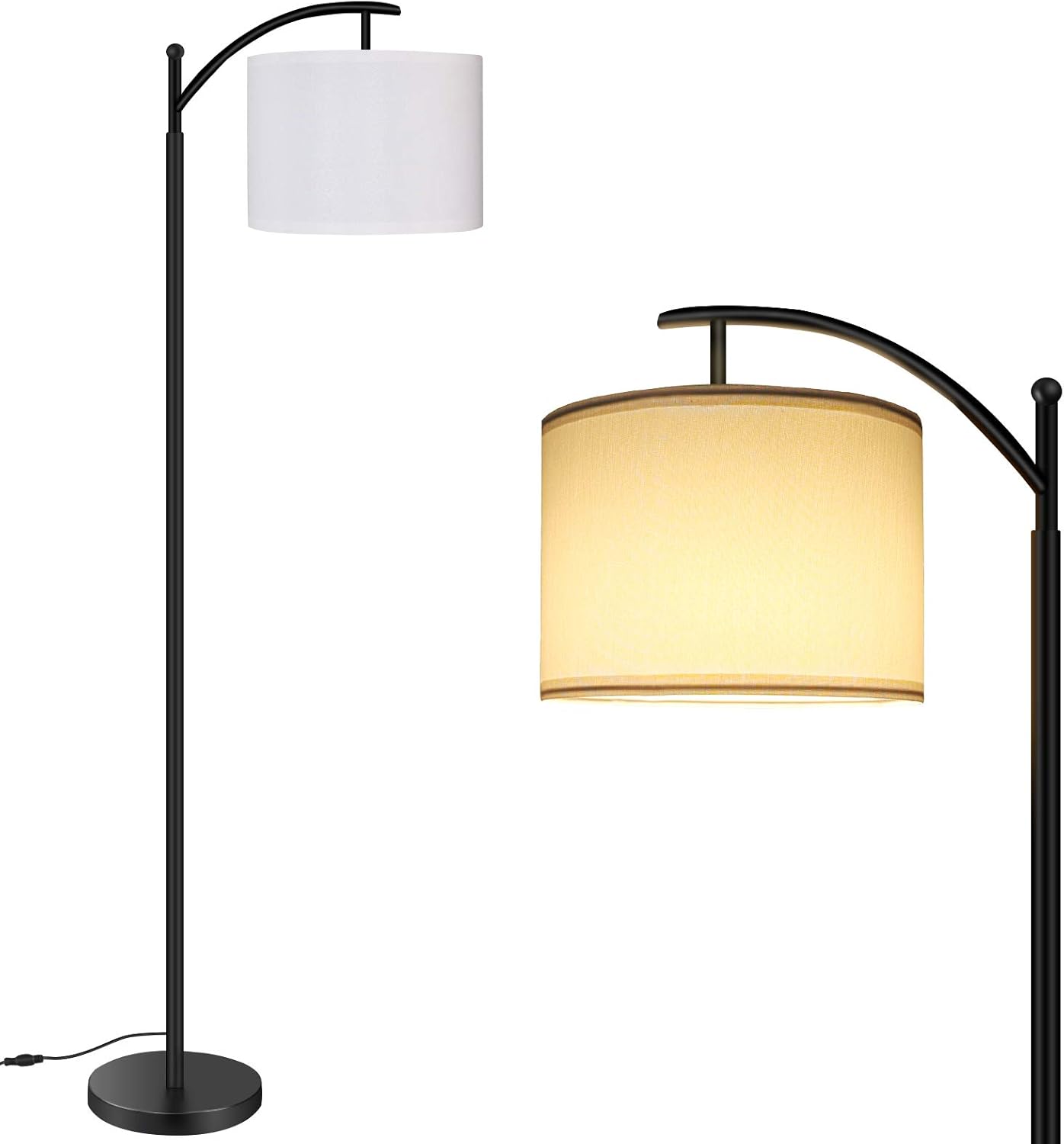 BRTLX LED Touch Control Floor Lamp, RGB Dimmable Energy Saving Standing ...