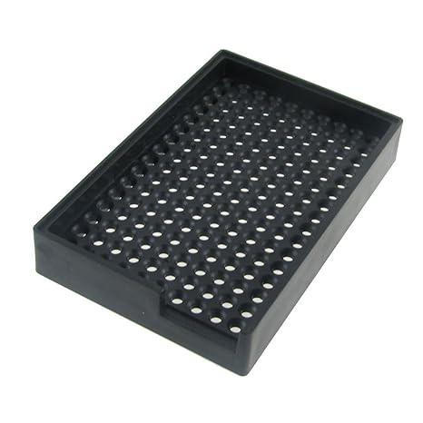 Hard Plastic Anti-Static 3.5mm-4mm Screws Tray Holder Black: Amazon.co ...