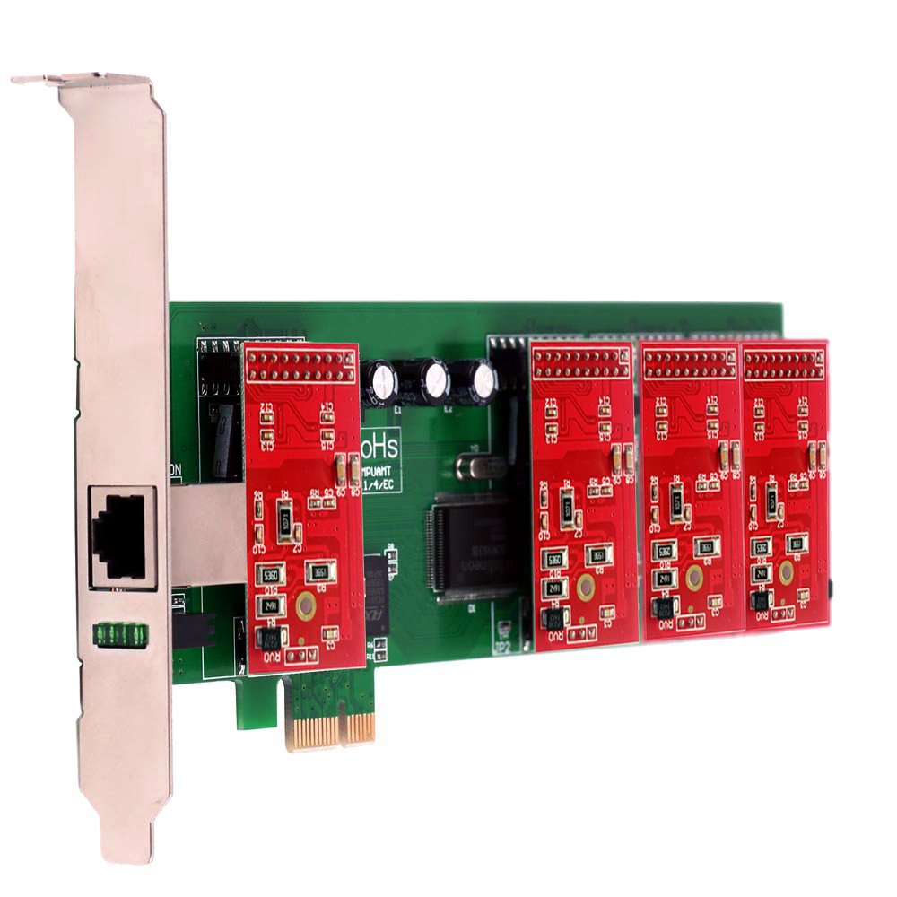 Amazon.com : FXO Card with 4 FXO Ports, Low Profile TDM Card, Supports ...
