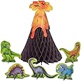 Dinosaur & Volcano Centerpiece Decoration, 6pc, Centerpieces - Amazon ...