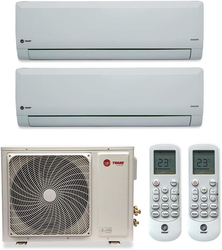 Ar-Condicionado Multi Split Inverter Trane 17.000 BTUs (2x Evap HW 9. ...
