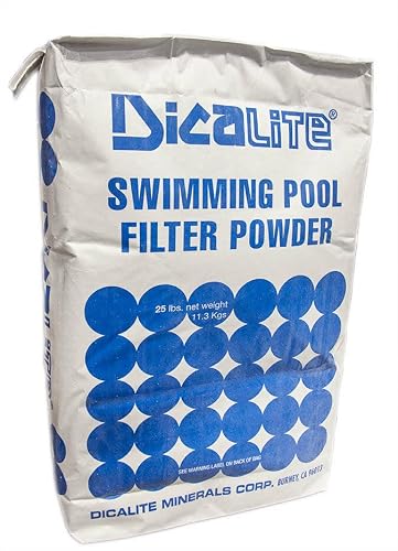 SPOOLSUPPLI Swimming Pool Diatomaceous Earth DE Powder Diatomite Filter ...