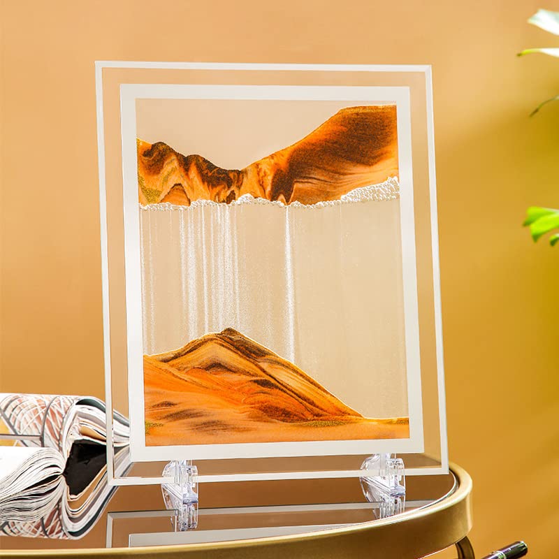 Moving Sand Art Picture 3D Deep Sea Sandscapes Sand Art Liquid Motion ...