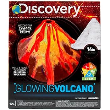 Amazon.com: NATIONAL GEOGRAPHIC Volcano Science Kit: Toys & Games