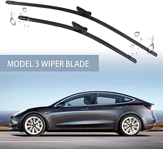 Amazon.com: WJM Tesla Model 3 Model Y Windshield Wiper Blades: Automotive