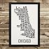 Chicago Neighborhood Map Second Edition (Maps & Atlases): Big Stick Inc ...