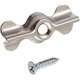 Slide-Co 181874 Double Wing Flush Clips, Zinc Plated - Screen Door ...
