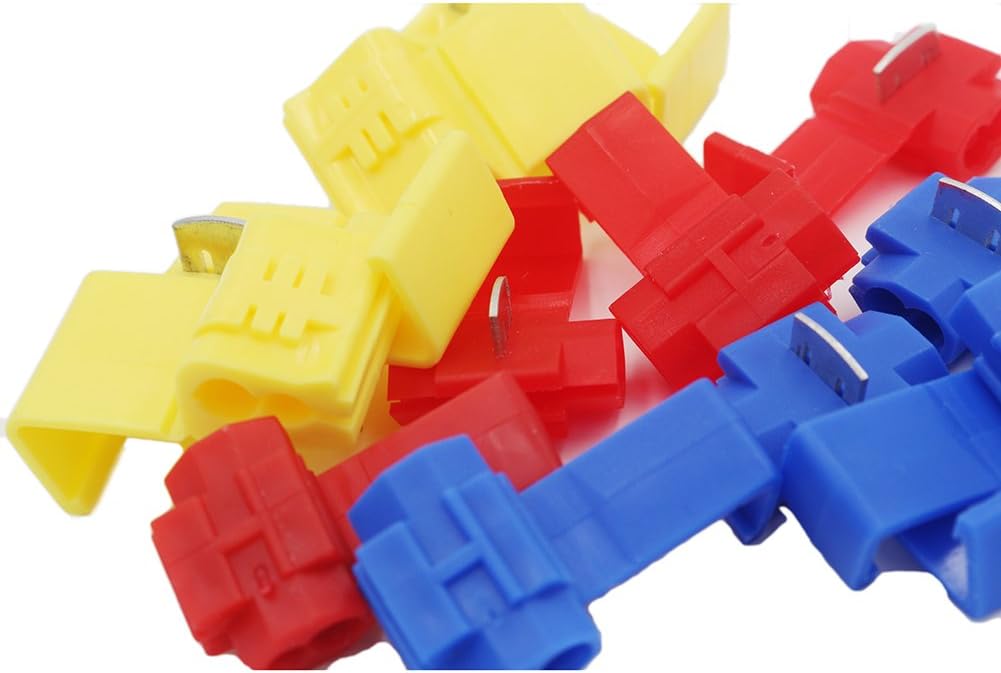 Grapelet Set: 100 branch connectors, 50 x blue, 40 x red, 10 x yellow ...