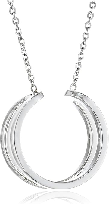 Calvin Klein Jewelry Ck Return KJ0ZMP000100 Steel Necklace: Amazon.co ...