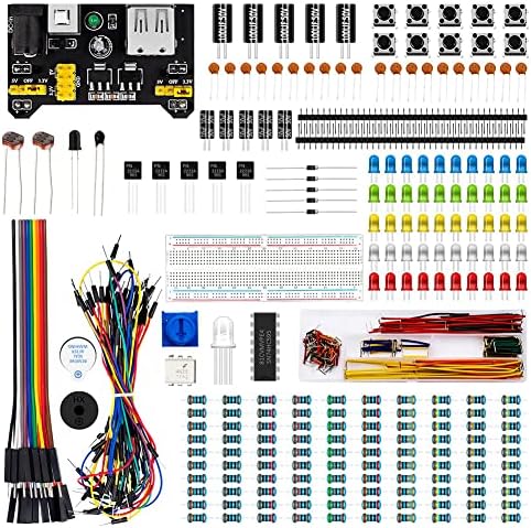 سعر Kootage UNO R3 Starter Component Kit Beginner Kit Controller Board Compatible with Arduino ...