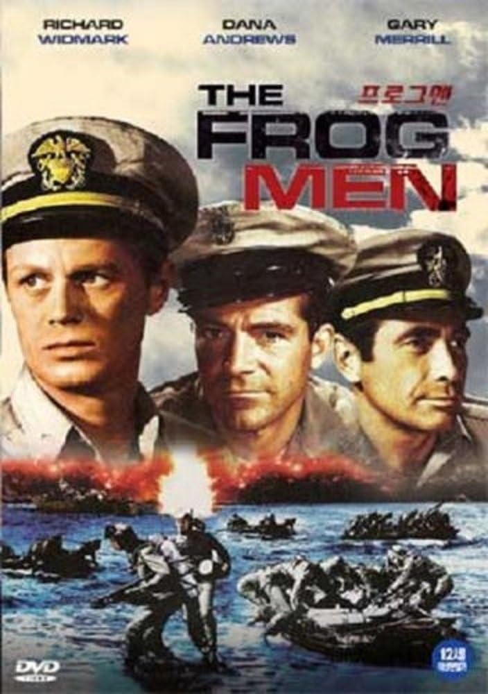 The Frogmen DVD 1951 Region 2 Compatible Import Richard Widmark, Dana ...
