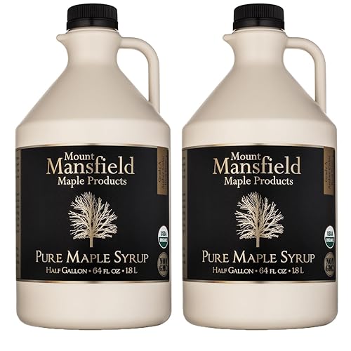 Mansfield Maple Certified Organic Pure Vermont Maple Syrup in Plastic ...