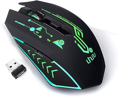 UHURU Wireless Gaming Mouse: Amazon.co.uk: Electronics