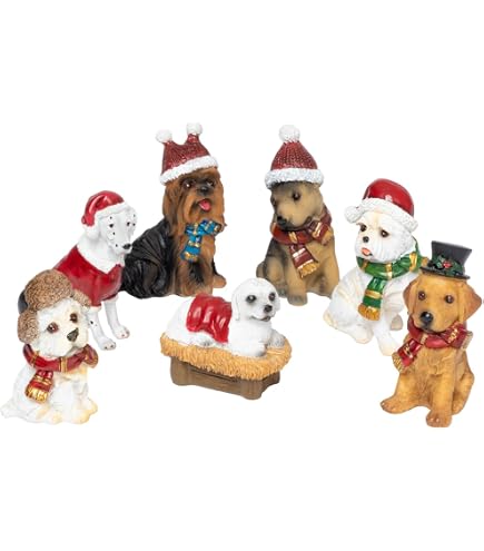 Cat Christmas Nativity Scene Buy Christmas Nativity Set | Resin Cat ...