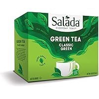 Amazon.com : Salada Green Tea Classic Green with 40 Individually ...