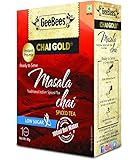 Geebees Chai Gold Instant Premix Masala Tea Sweetened - 140 Grams ...