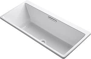Kohler K-817-0 5.5Ft Drop-in/Undermount Bath, White - Drop In Bathtubs ...