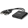 Amazon.com: StarTech.com Dual-Monitor DisplayPort 1.2 Splitter, DisplayPort to 2x DP Multi ...