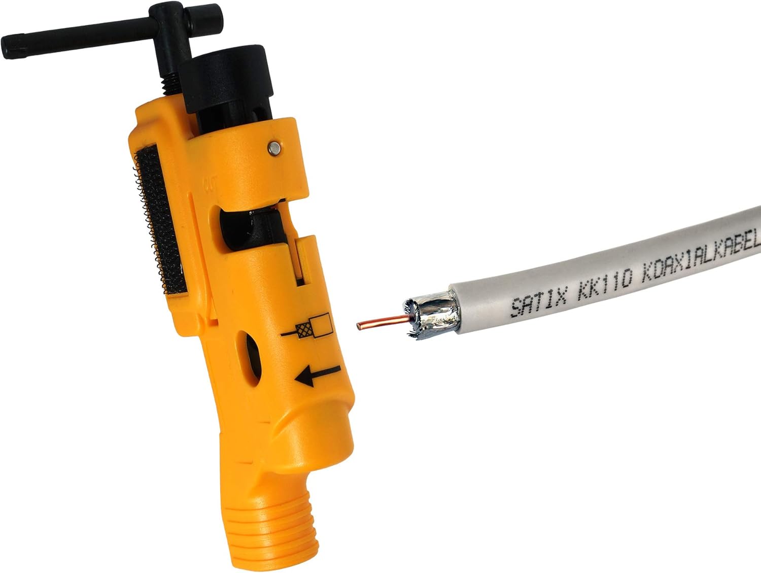 Satix SWZ00300 6-in-1 Tool for Coaxial Cable Compression Connector ...